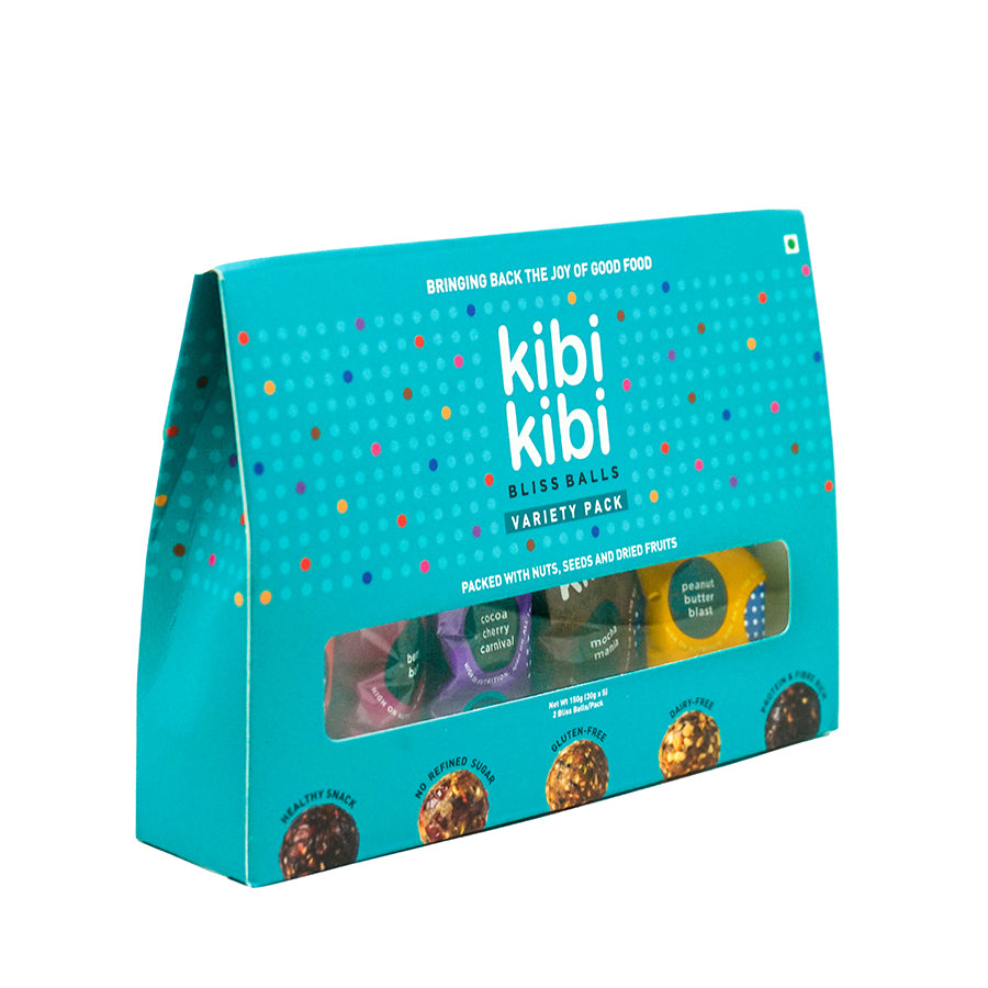 Bliss Balls Variety Gift Pack (5 Flavour Pack) – Kibi Kibi