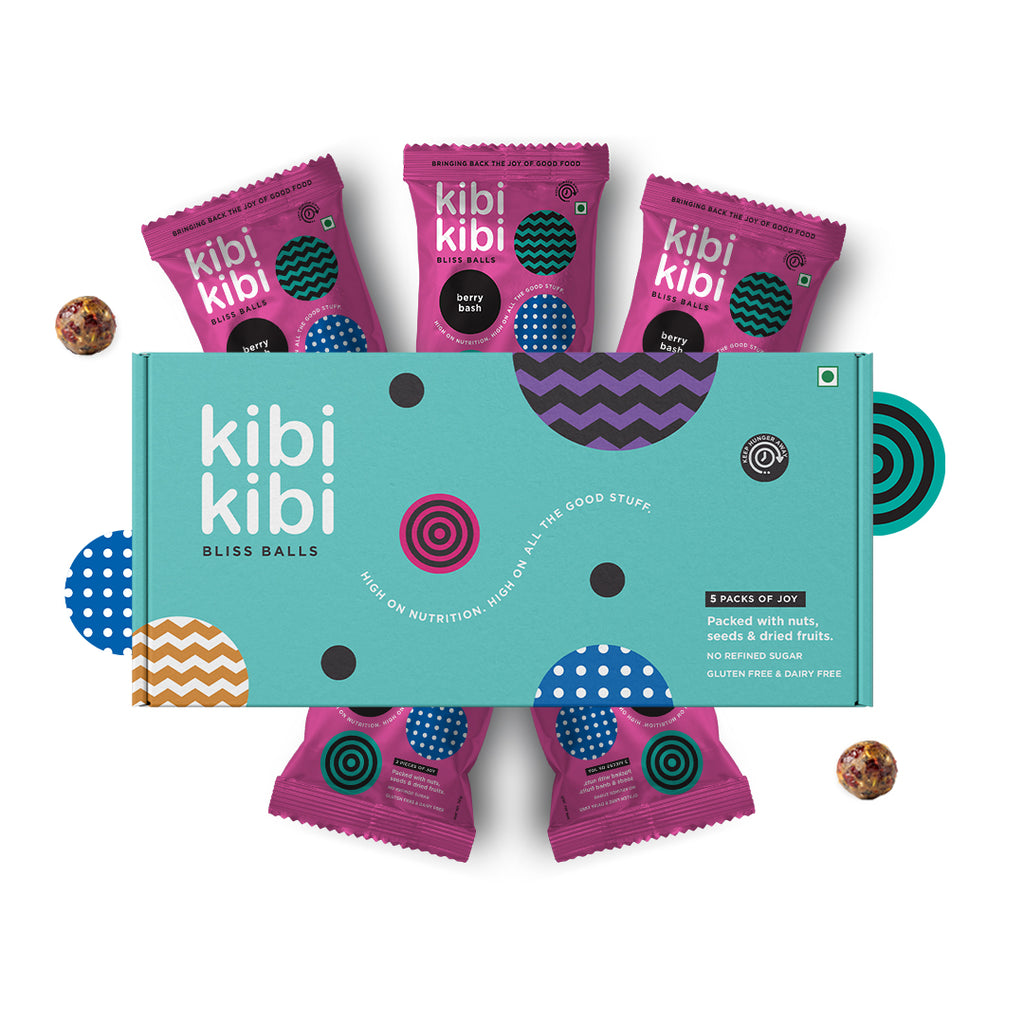 Bliss Balls - Berry Bash ( 5 Packs ) – Kibi Kibi
